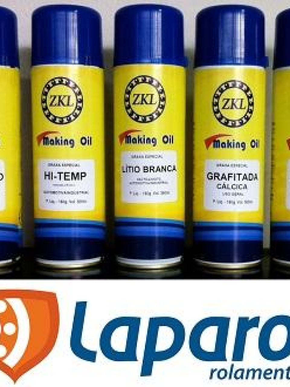 Graxa spray - Rolamentos, Guias Lineares e Fusos de Esferas