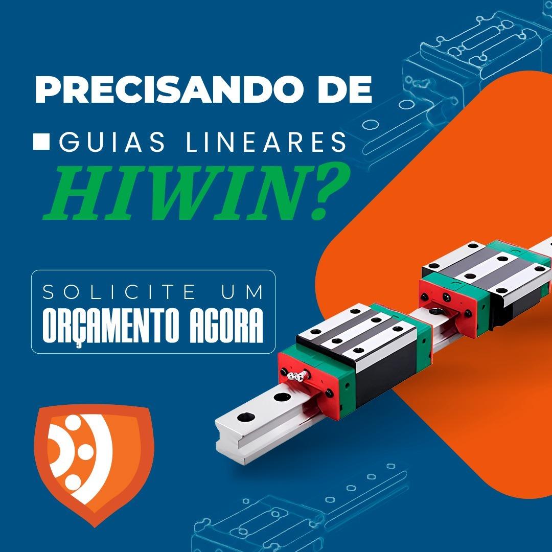Rolamento de Guia Linear - Rolamentos, Guias Lineares e Fusos de Esferas